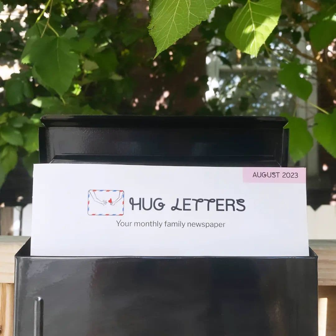 Hug Letters | The most thoughtful gift for grandparents
