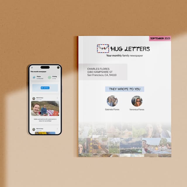 Hug Letters | The most thoughtful gift for grandparents